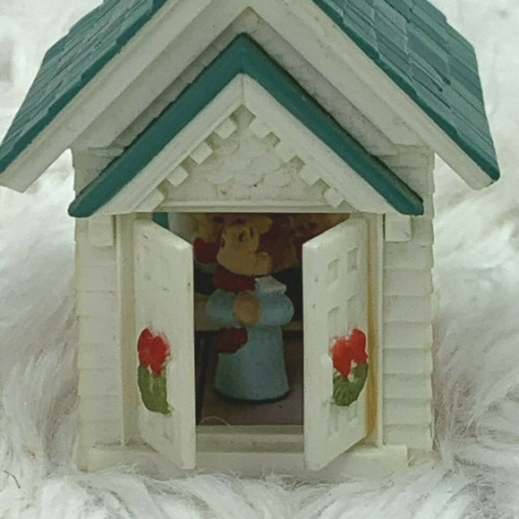 Hallmark | Holiday | Vintage Hallmark Village Church Lighted Ornament ...
